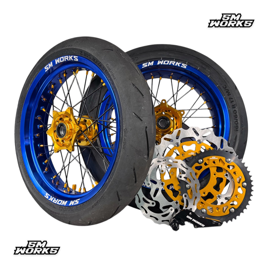 KTM – SM WORKS - CUSTOM SUPERMOTO WHEELS
